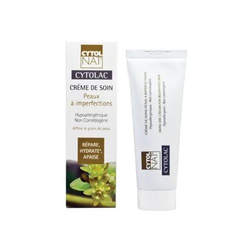 peaux à imperfections | CYTOL CYTOLNAT CYTOLAC CREME DE SOIN SPECIFIQUE ...