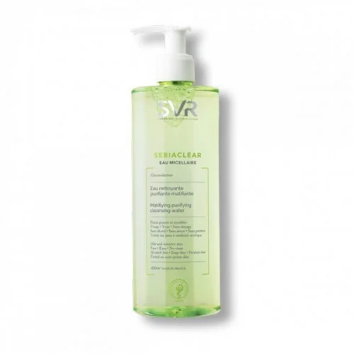 eau, tonique, lotion | SVR SEBIACLEAR EAU MICELLAIRE, 400ML ...